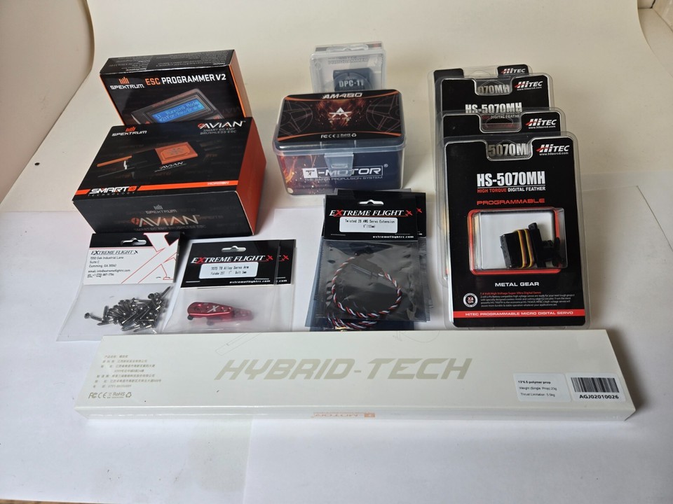 Extreme Flight Xtra 300 EXP 48" - Composite Carbon Plywood Airframe RC ...