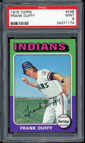 1975 Topps Baseball #448 Frank Duffy PSA 9 | eBay