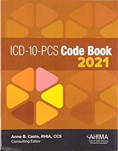 ICD-10-PCS Code Book 2021 Paperback Casto 9781584268123| eBay