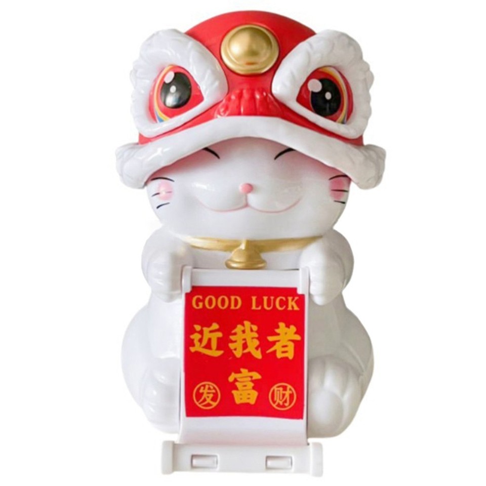 Enchanting Solar Automatic Fortune Cat Bringing Luck to Your Home ...