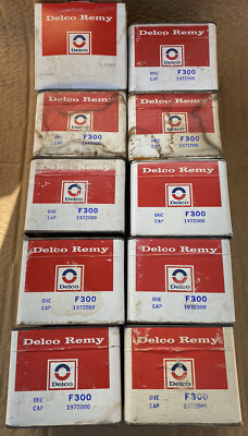 NOS LOT 10 1947-67 Ford Edsel Mercury 6 cyl distributor cap Delco F300 ...
