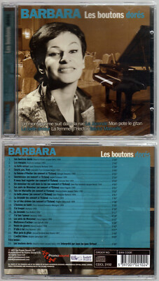 BARBARA "Les Boutons Dorés" (CD) 24 Titres - 2011 - NEUF | eBay