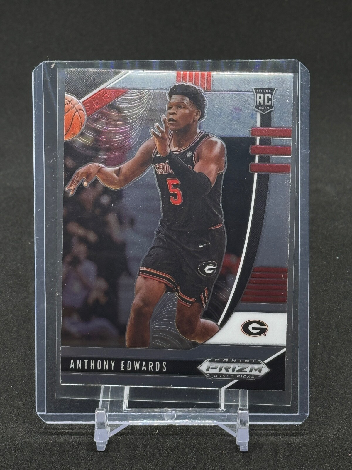 ANTHONY EDWARDS ROOKIE RC GEORGIA BULLDOGS 2020 PANINI PRIZM DRAFT ...