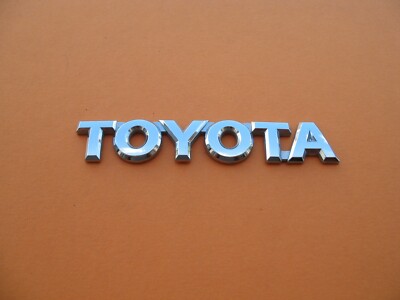 04 05 06 07 08 09 TOYOTA PRIUS REAR LID CHROME EMBLEM LOGO BADGE SIGN ...