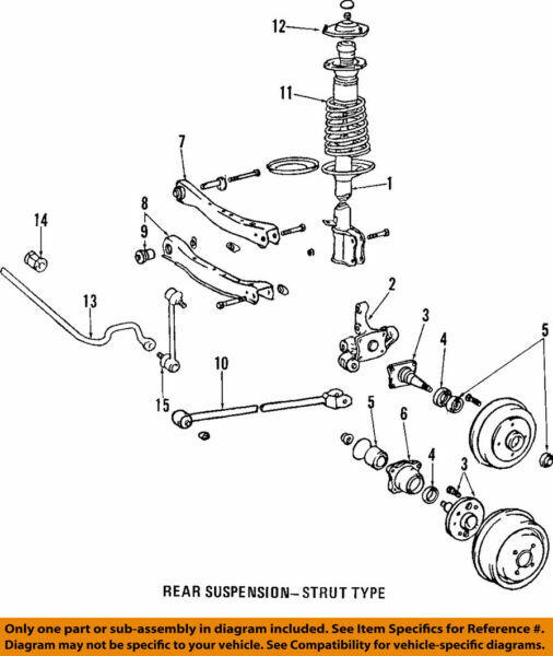 42450-48010 Toyota Hub & Bearing ASSY Rear Axle RH 4245048010 Genuine ...