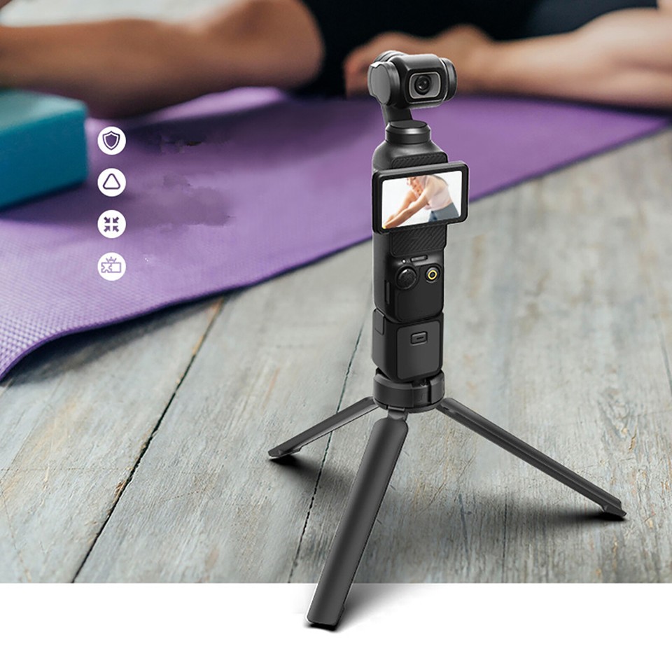 Aluminum Alloy Mini Tripod Camera Stand Desktop Bracket for DJI Osmo ...