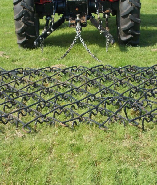 H-HC06 - British Drag Chain Harrow 6ft Wide 3 Way Tines | eBay UK