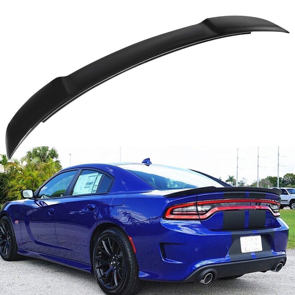 For 2011-2021 Dodge Charger Gloss Black Hellcat Style SRT Rear Spoiler ...