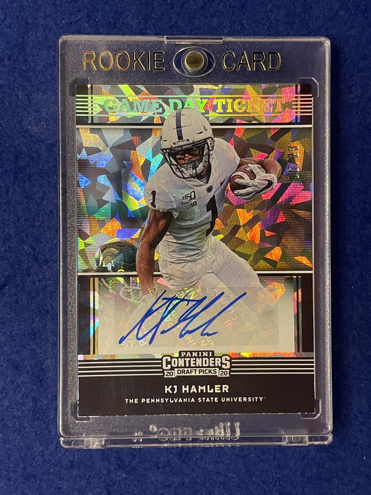 2020 BUFFALO BILLS KJ HAMLER CONTENDERS "CRACKED ICE" SSP #6/23 ROOKIE ...