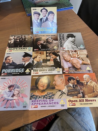 Daily Mirror - BBC Comedy DVD Collection 10 DVDs Dads Army Step toe ...