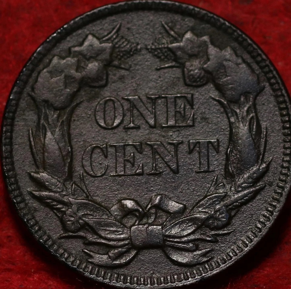 1857 Copper-Nickel Flying Eagle Cent - minted in Philadelphia | eBay