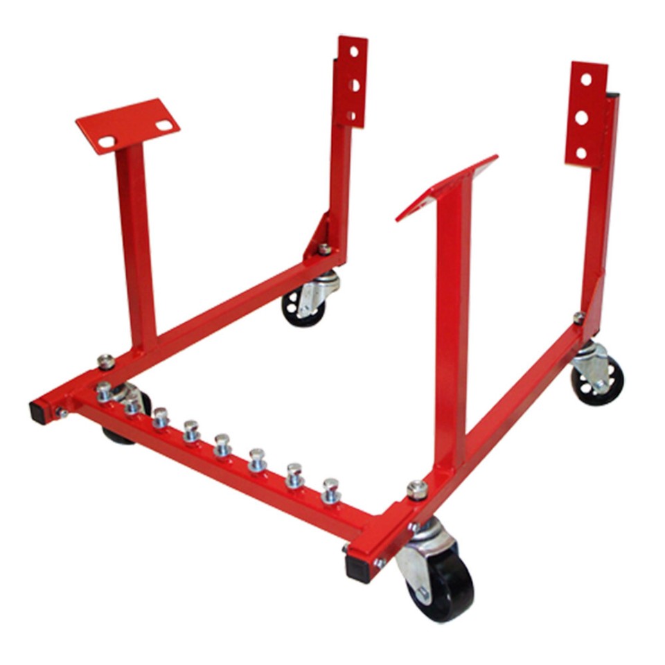 1000 LB Auto Car Engine Cradle Stand Chevy Chrysler V8 with Wheels ...