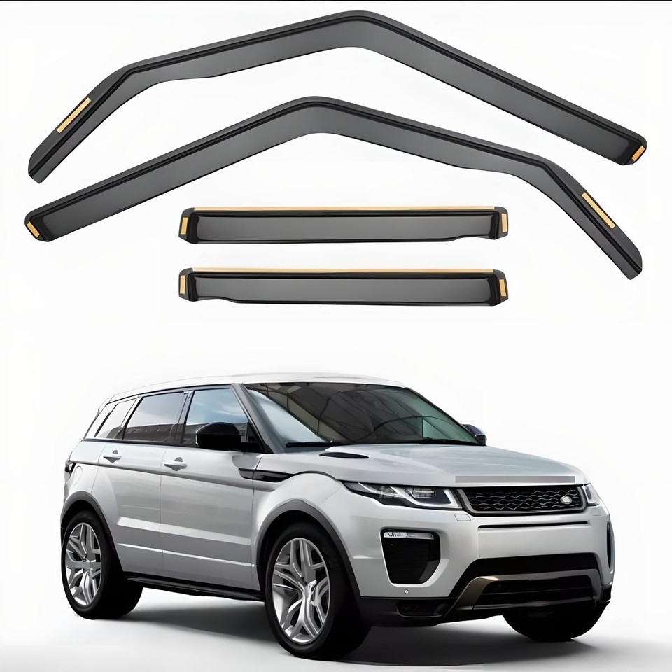 4pcs Wind Deflectors For Range Rover Evoque MK1 2011-2018 5-Door SUV UK ...