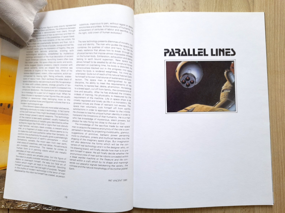 Parallel Lines Science Fiction Illustrations of Peter Elson & Chris ...