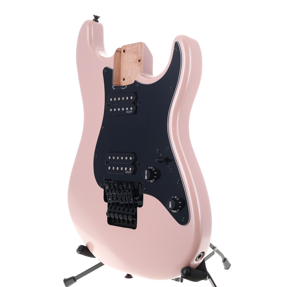Squier Stratocaster Body HH Contemporary Series Shell Pink Pearl Fully ...