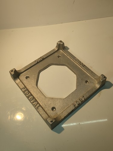 Post Base, for 6x6 Post, column Cast Aluminum NEW | eBay