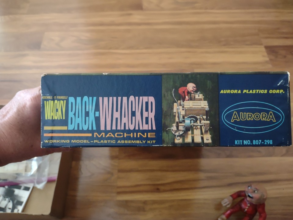 Aurora Wacky Back Whacker 1965 - Incomplete | eBay