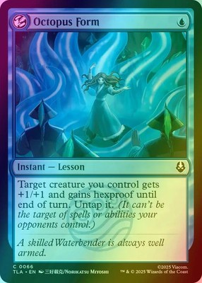 4x Octopus Form - Foil - Avatar: The Last Airbender - TLA C 0066 | eBay