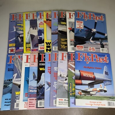 Flypast Magazine Lot Of 20 Magazines From 1990-1991~Z90D | eBay
