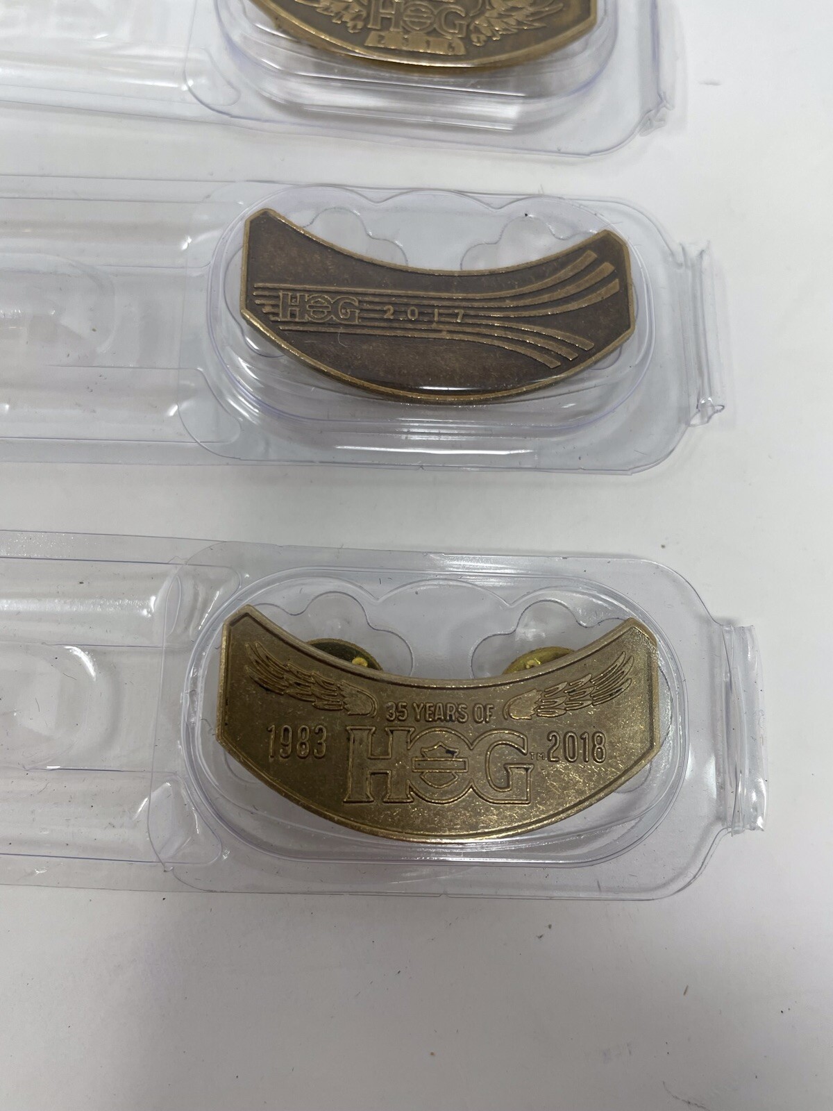 7 Harley Davidson Harley Owners Group HOG Rocker Pins 2008 2011 2012 ...