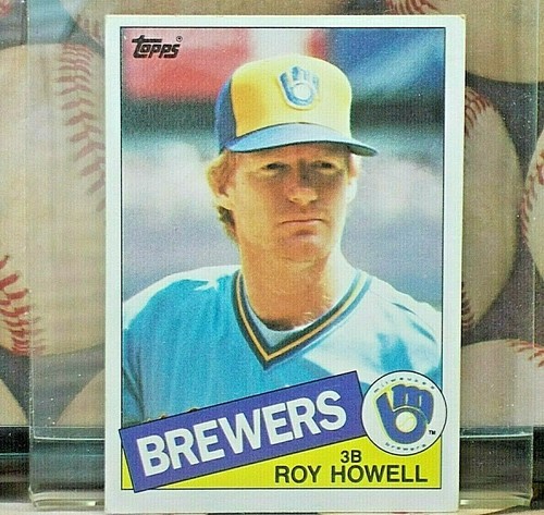 1985 TOPPS Baseball Card # 372 *** ROY HOWELL *** Milwaukee Brewers | eBay