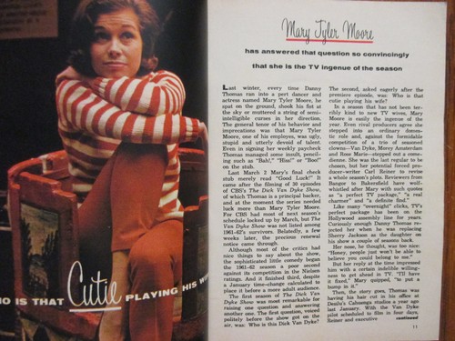 June 2, 1962 TV Guide (MARY TYLER MOORE/JACK KELLY/LORY PATRICK ...