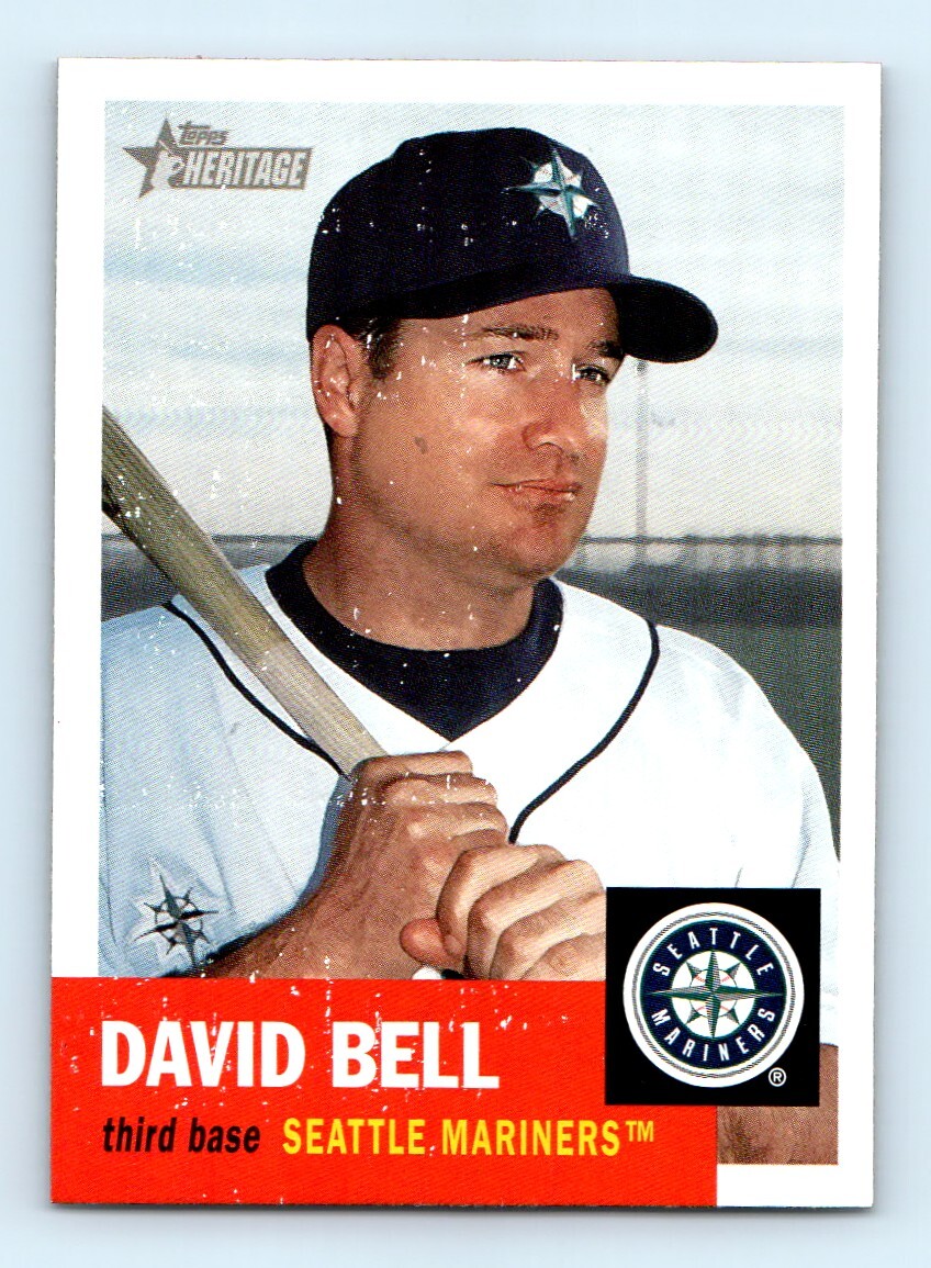2002 Topps Heritage David Bell Seattle Mariners #178 | eBay