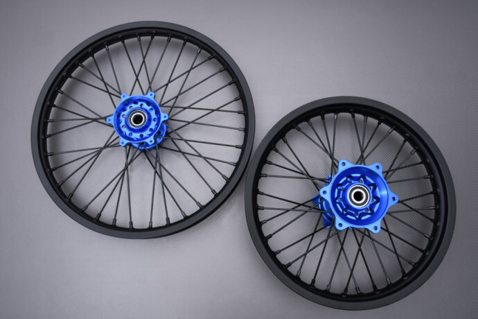 Complete Enduro Front + Rear Wheels Rims YAMAHA YZ 125 YZ125 2006-2010 ...