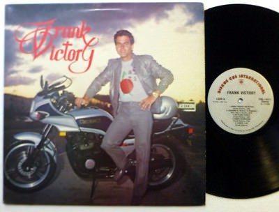 Frank Victory S/T LP Latin Pop 1985 Near-Mint Vinyle Kawasaki Gpz550 ...