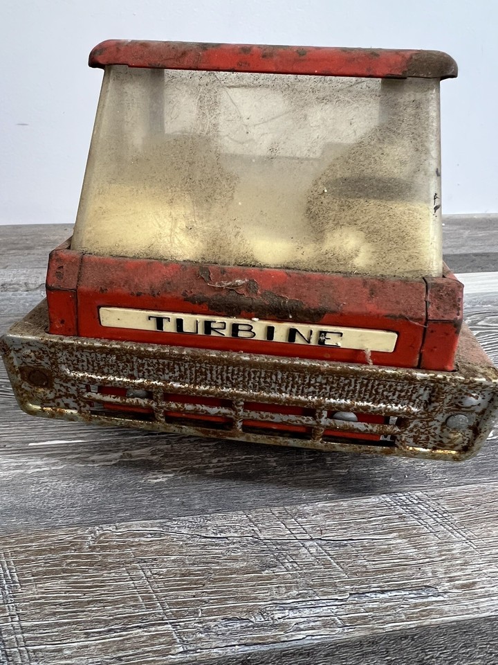 Vintage Structo Logging Truck Timber Toter Log Hauler Pressed Steel Toy ...