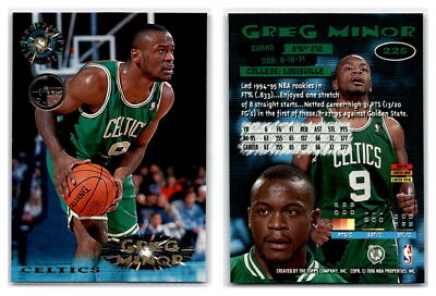 1995-96 Stadium Club Members Only #225 Greg Minor - Boston Celtics | eBay