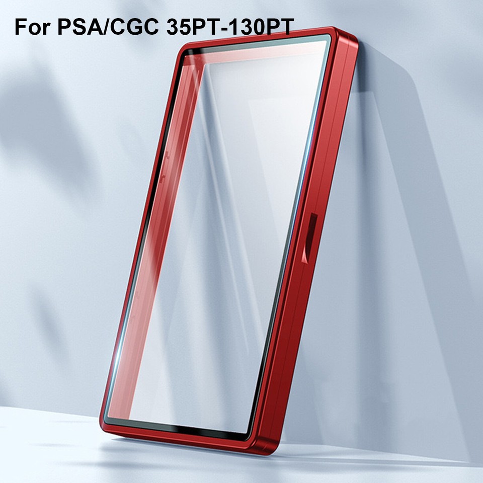 For 35PT-130PT PSA CGC Graded Card Magnetic Trading Cards Protector ...