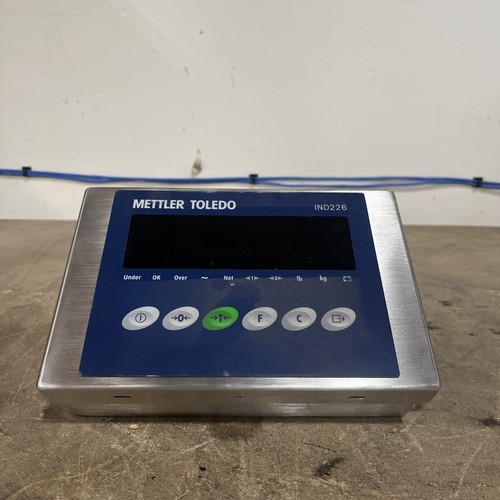 Mettler Toledo IND226 Weighing Terminal AS IS UNTESTED | eBay