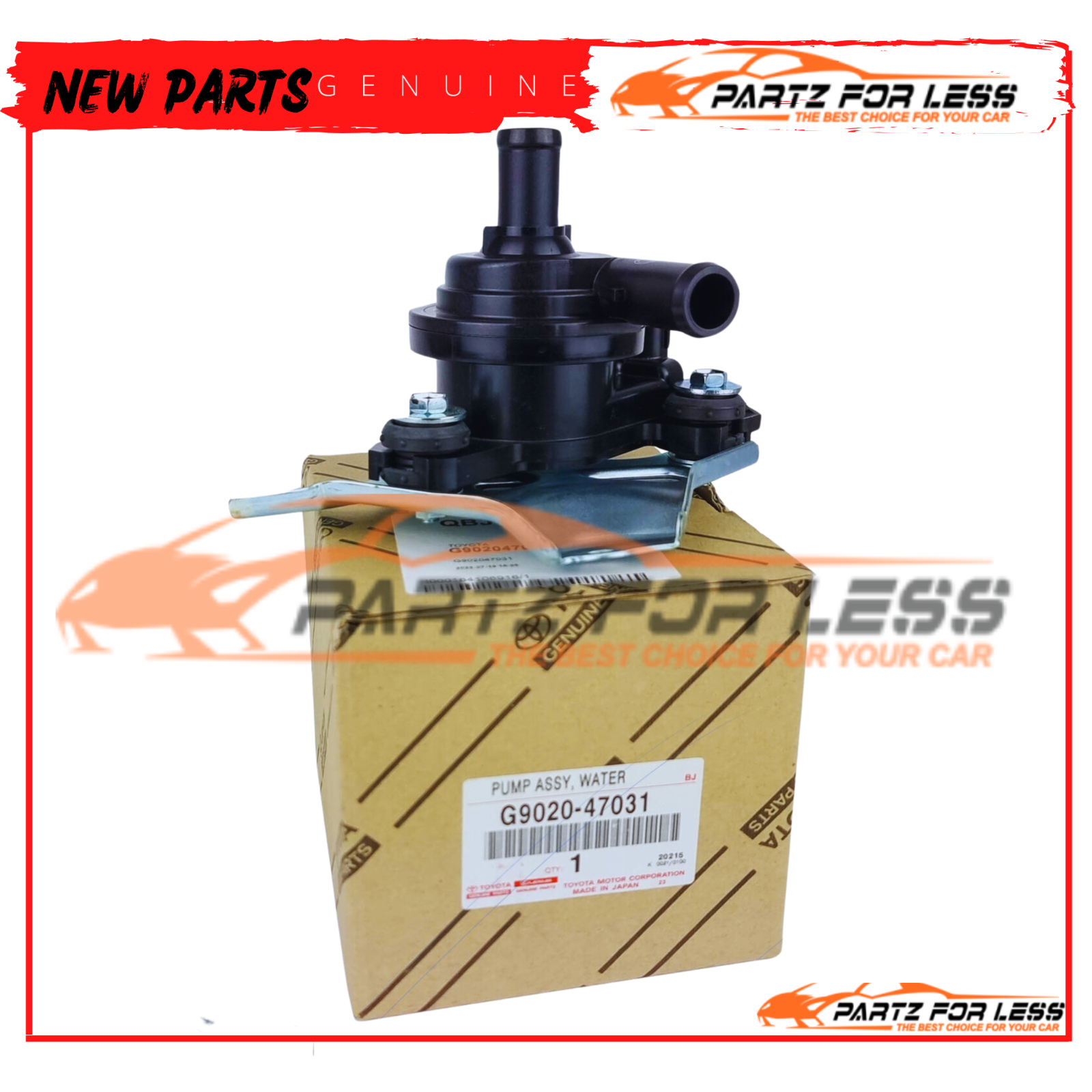 G9020-47031 TOYOTA GENUINE 2004-2009 Prius ELECTRIC INVERTER WATER PUMP ...