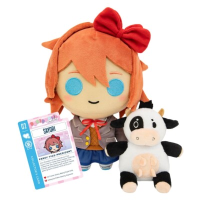 Doki Doki Literature Club Sayori Plush 12" Figure Plushie Doll + Mini ...
