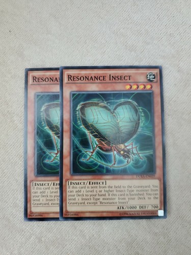 Yu-Gi-Oh! 2x Resonance Insect. DUEA-EN039 Unlimited Common. NM. | eBay