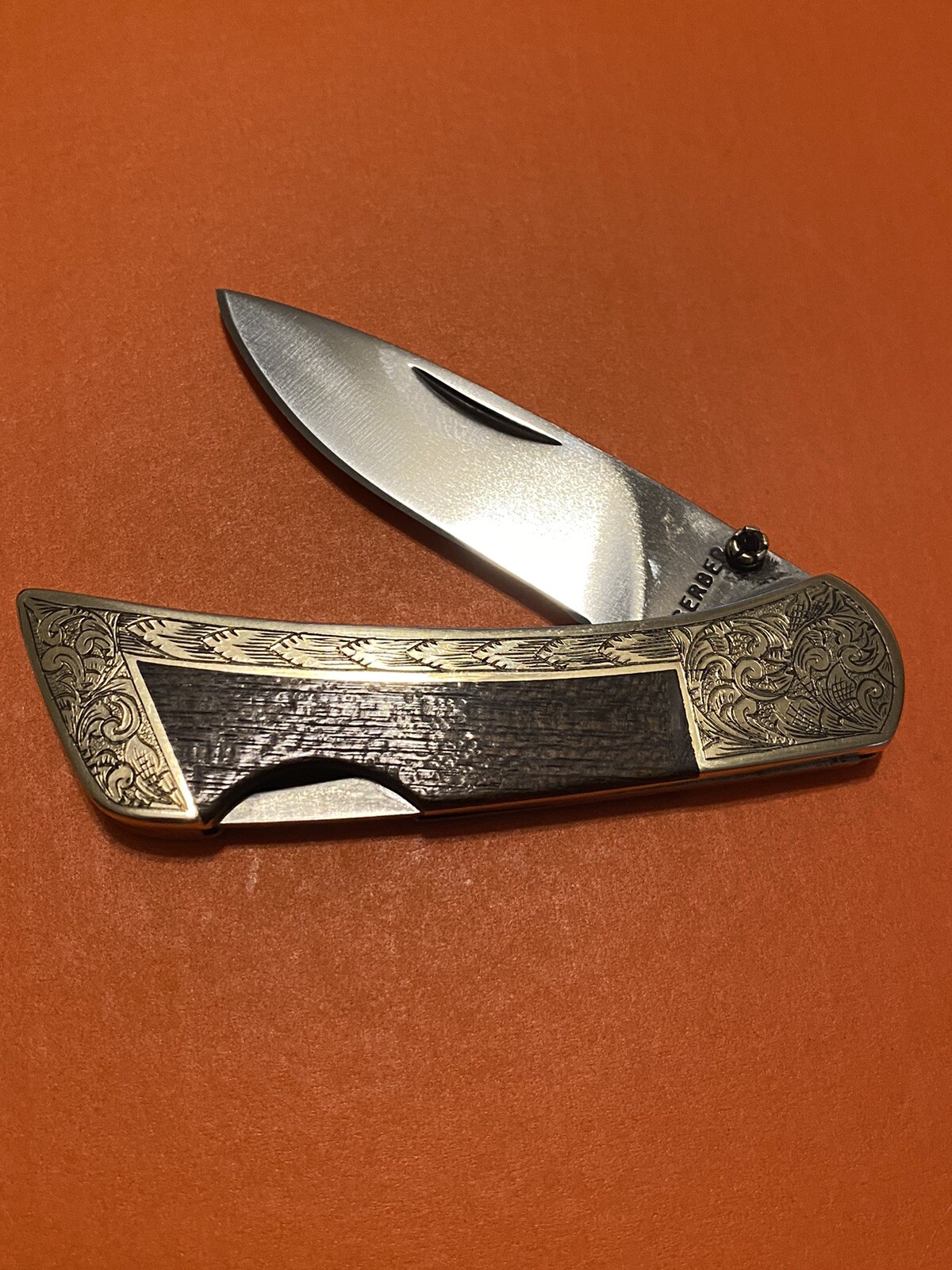 Vintage Gerber Sportsman Knife Engraved By Michael Gouse | eBay