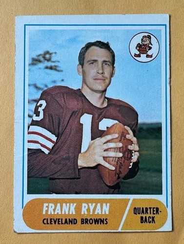 1968 Topps Frank Ryan # 215 Cleveland Browns VGEX | eBay