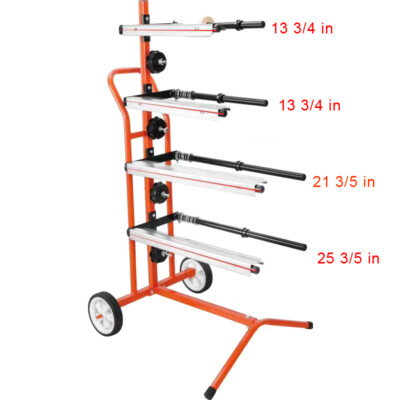 4 Layers Auto Masking Paint Paper Tape Dispenser Stand Mobile Masking ...