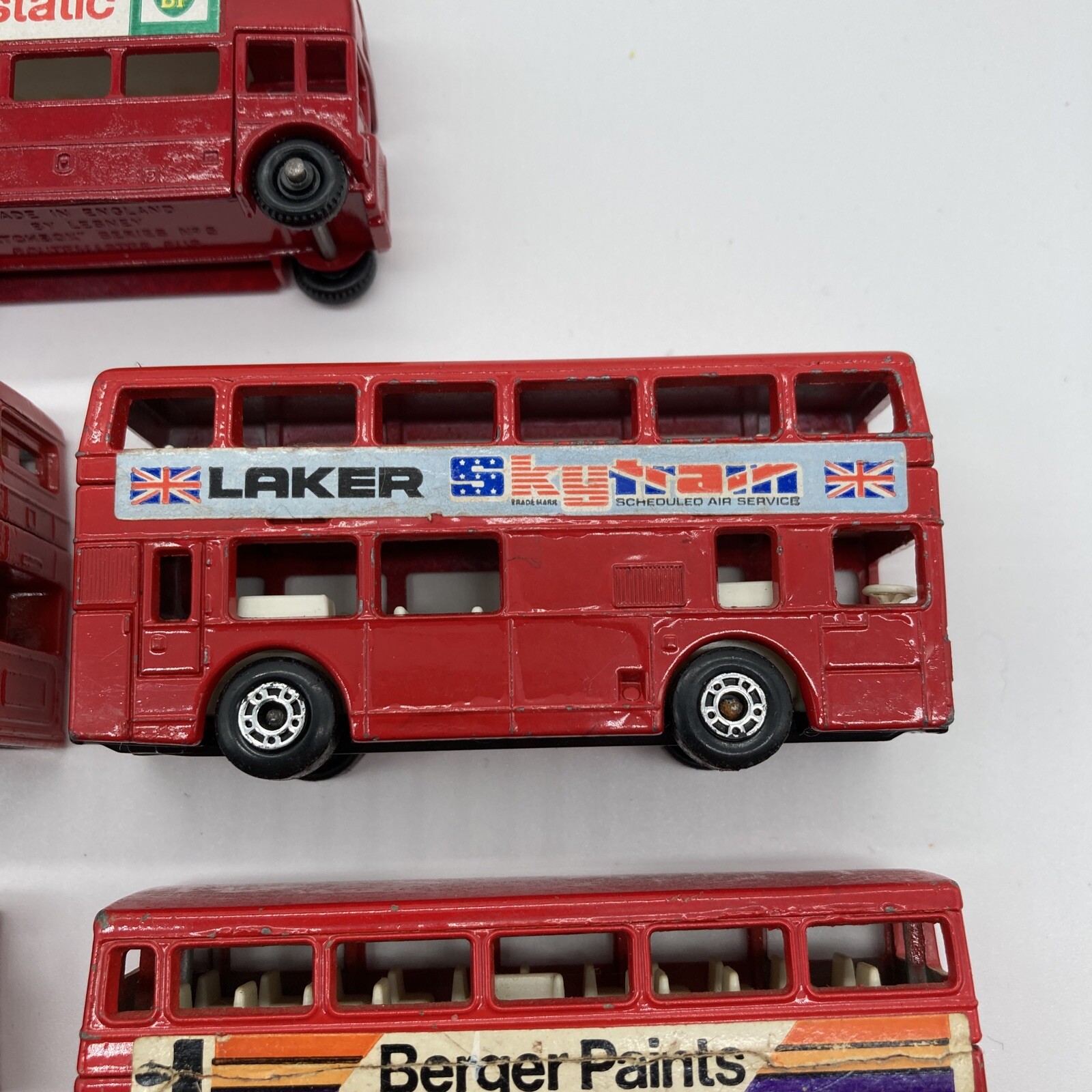 Matchbox Lesney England No.# 17 "The Londoner" Double Decker Bus & BP ...