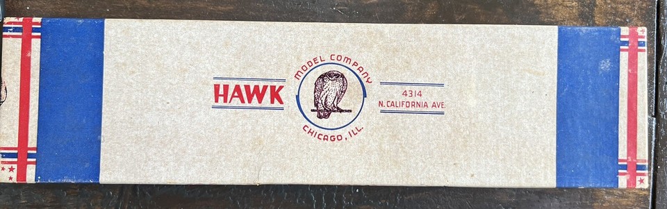 Hawk Model Company Chicago Model Airplane “ZERO” Kit Antique Complete ...
