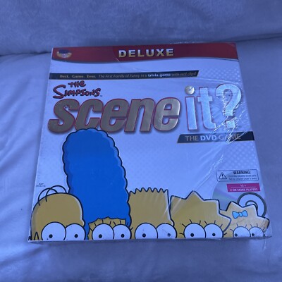 2009 The Simpsons Scene It? DVD Game Deluxe Edition NEW SEALED | eBay