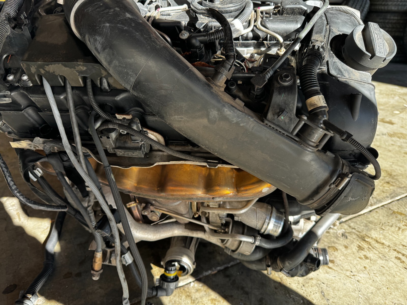 2007-2013 BMW E70 E71 X5 X6 N55 3.0L Engine Long Block Turbocharged ...