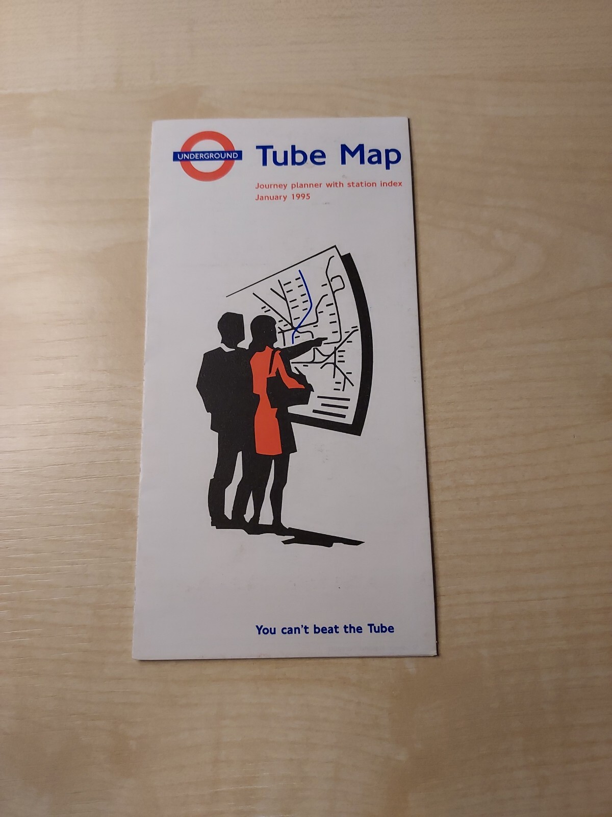 January 1995 London Underground Tube Map | Grelly UK