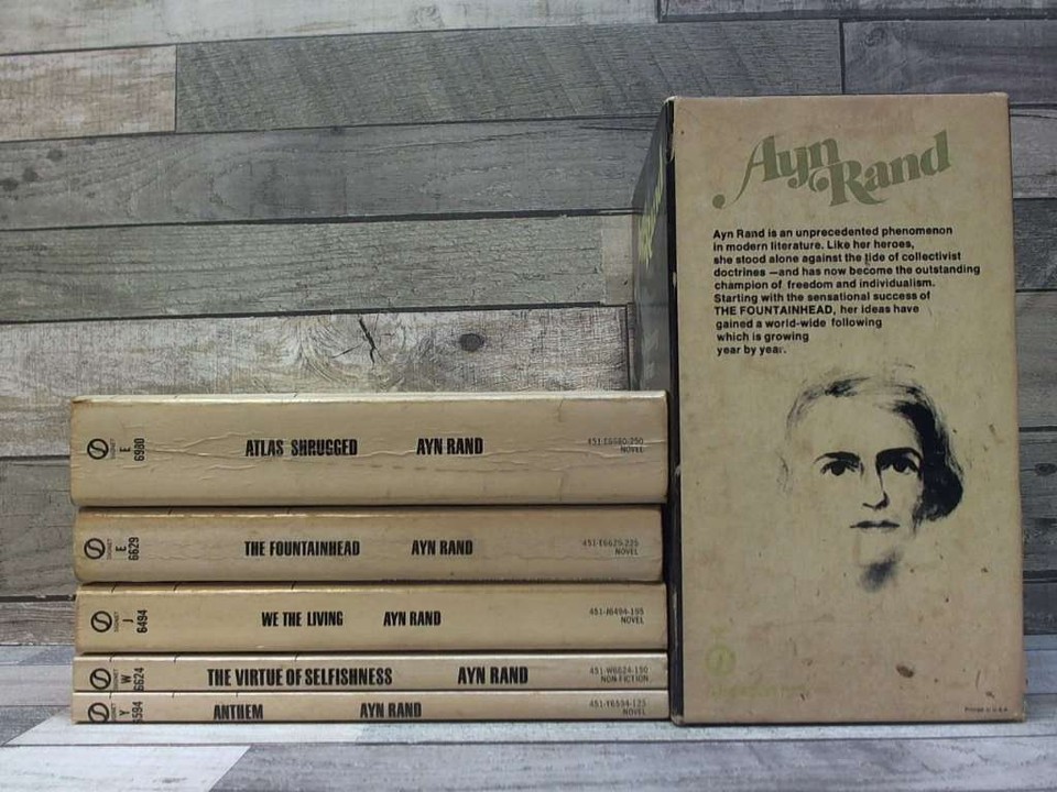 Ayn Rand: A Signet Gift Pack(5 Books) by Rand, Ayn Signet | eBay
