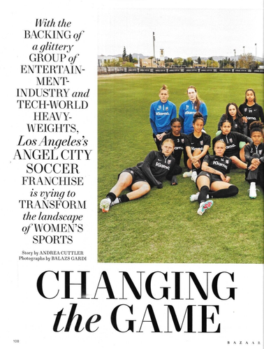 Harper's Bazaar Magazine Brie Larson Summer Fashion Donatella Versace ...