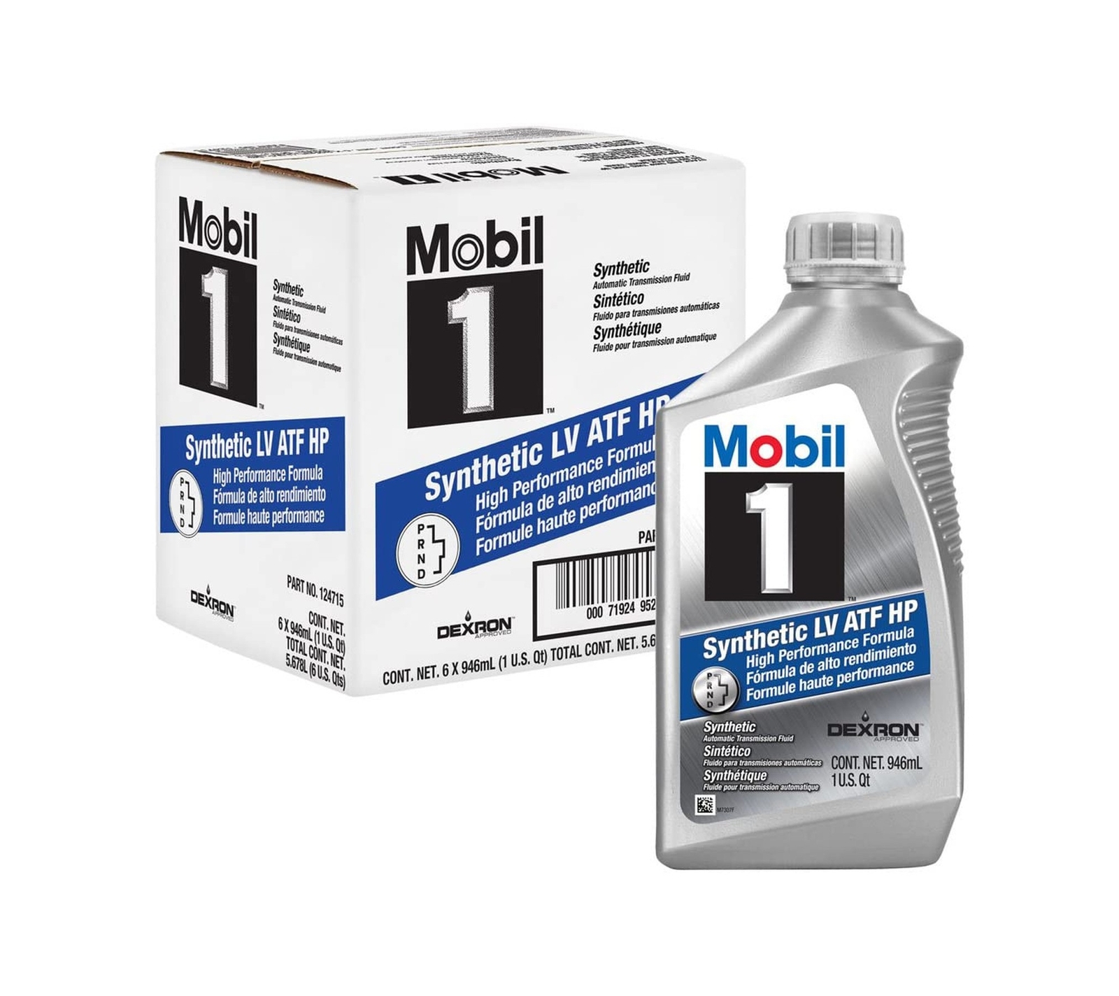 Mobil 1 Synthetic LV ATF HP Case 6 x 1 Quart | eBay