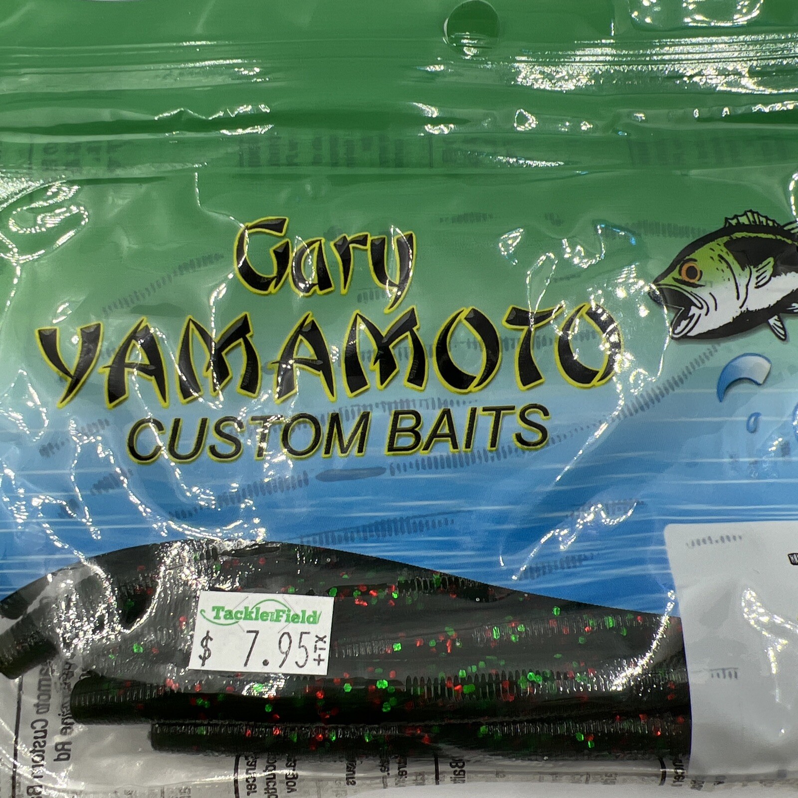 gary yamamoto senko 4" yamasenko 10 pk 9s-10-222 Watermelon Red&green ...