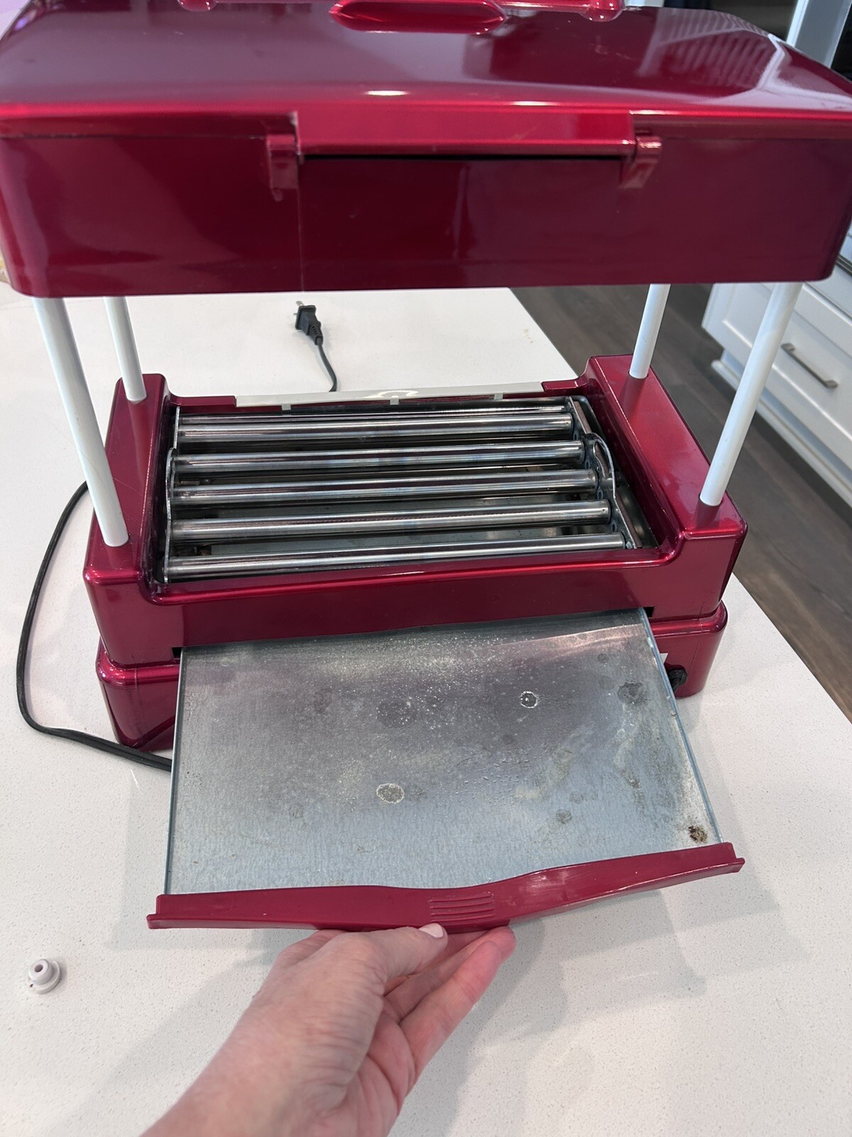 VINTAGE NOSTALGIA INTERTEK HOT DOG ROLLER CLEAN GRILL MODEL RHD800 ...