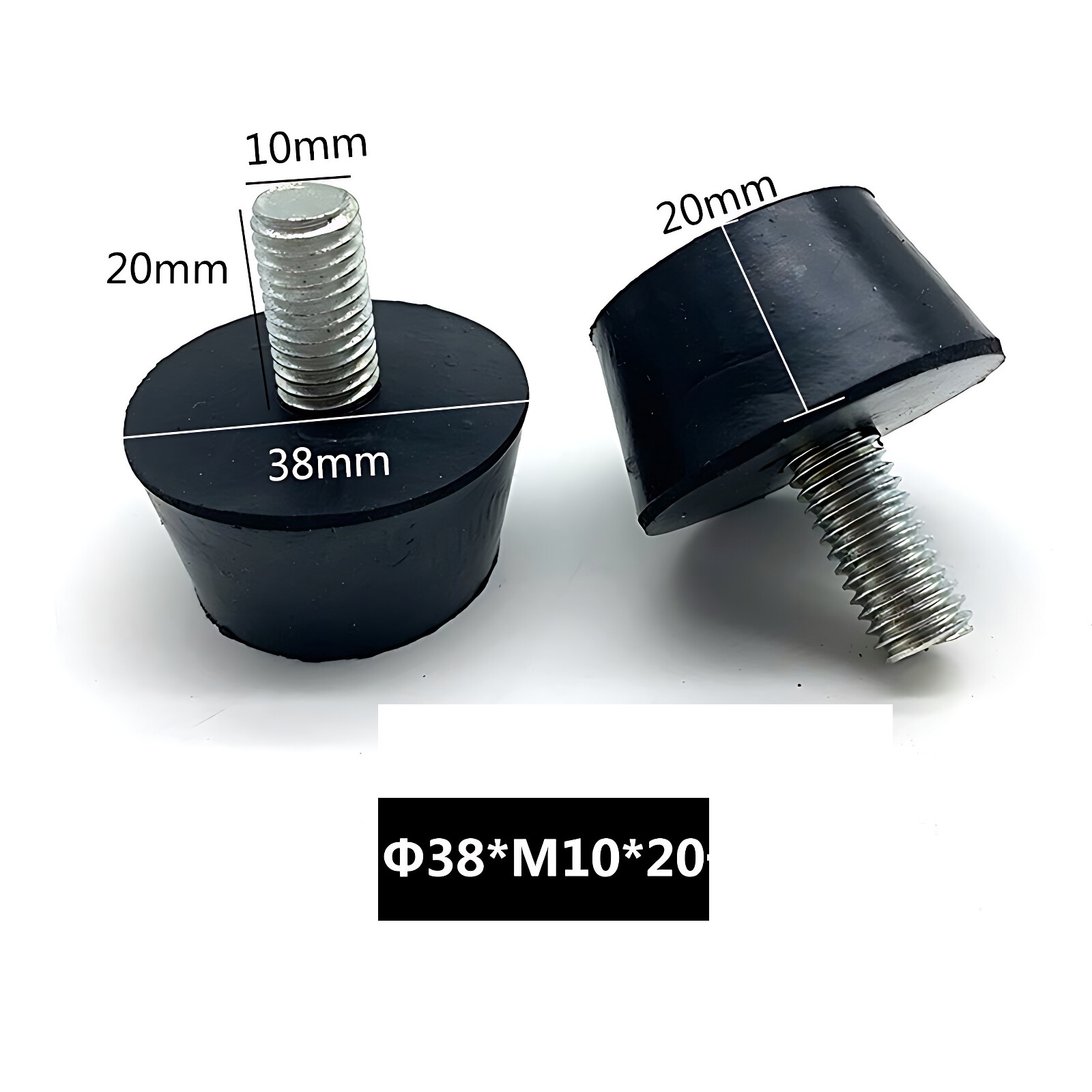 Rubber Adjustable Feet Leg Screw Leveling Foot Machine Furniture Feet ...